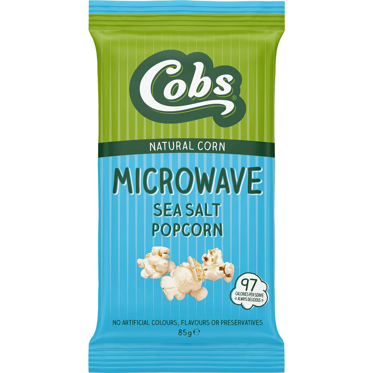 Cobs Microwave Pop Corn Sea Salt 85g | Worldwide Shipping