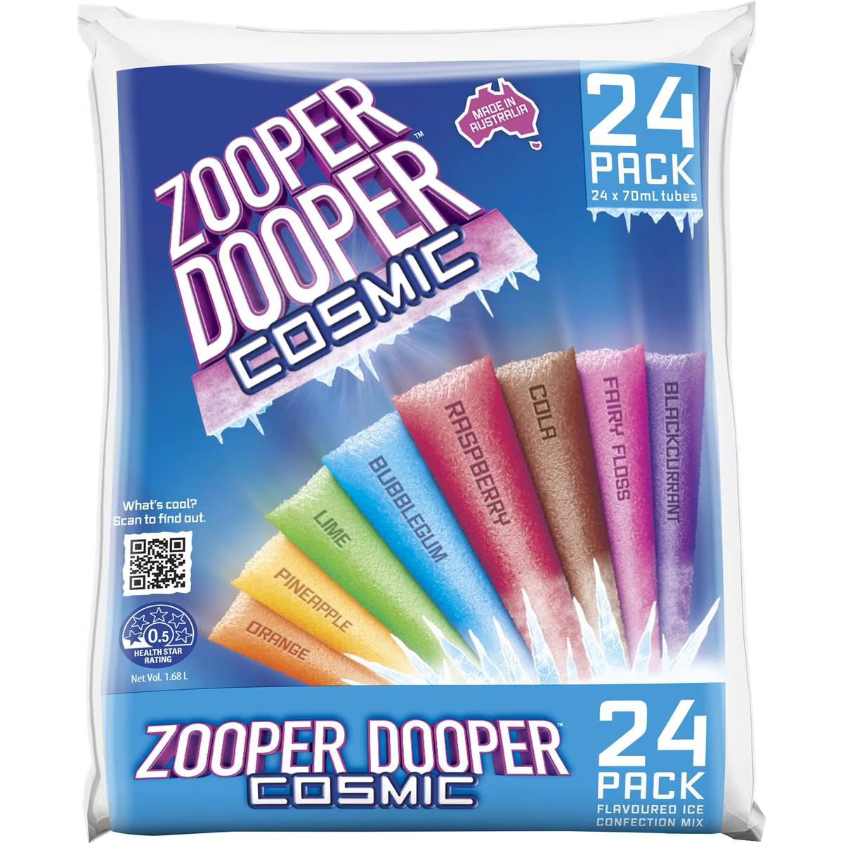 Zooper Dooper Cosmic 24 Pack | Worldwide Shipping