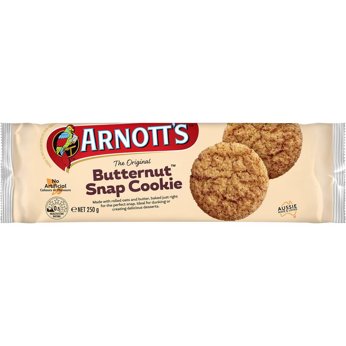 Arnott's Butternut Snap Cookie 250g | Worldwide Shipping