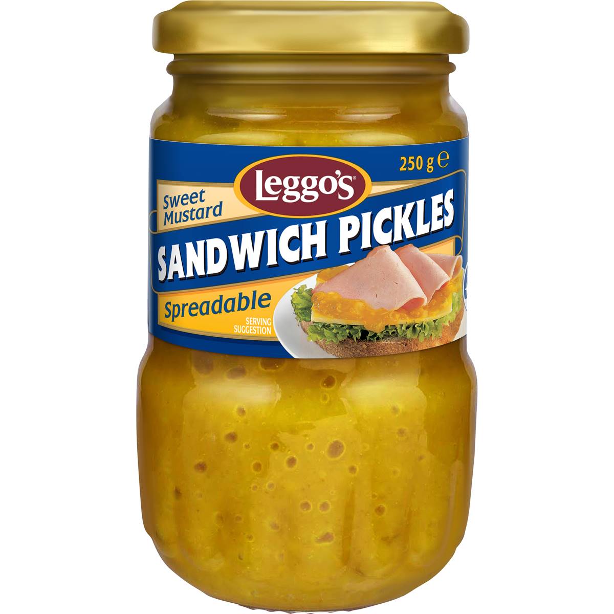 Leggos Spreadable Sandwich Pickles 250g | Worldwide Shipping