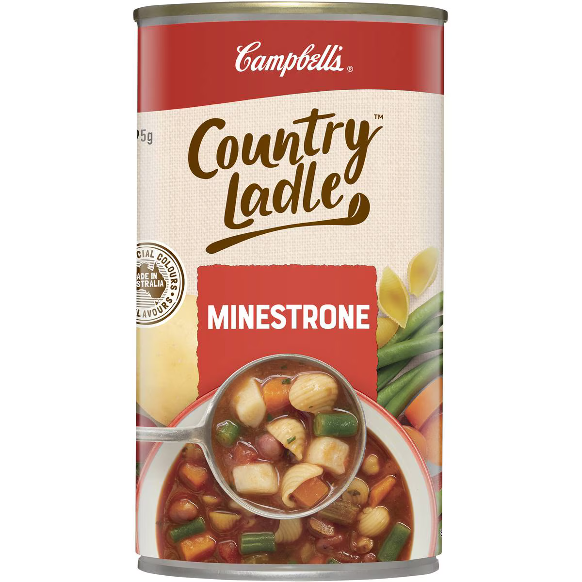 Campbell's Country Ladle Soup Minestrone 495g | Worldwide Shipping