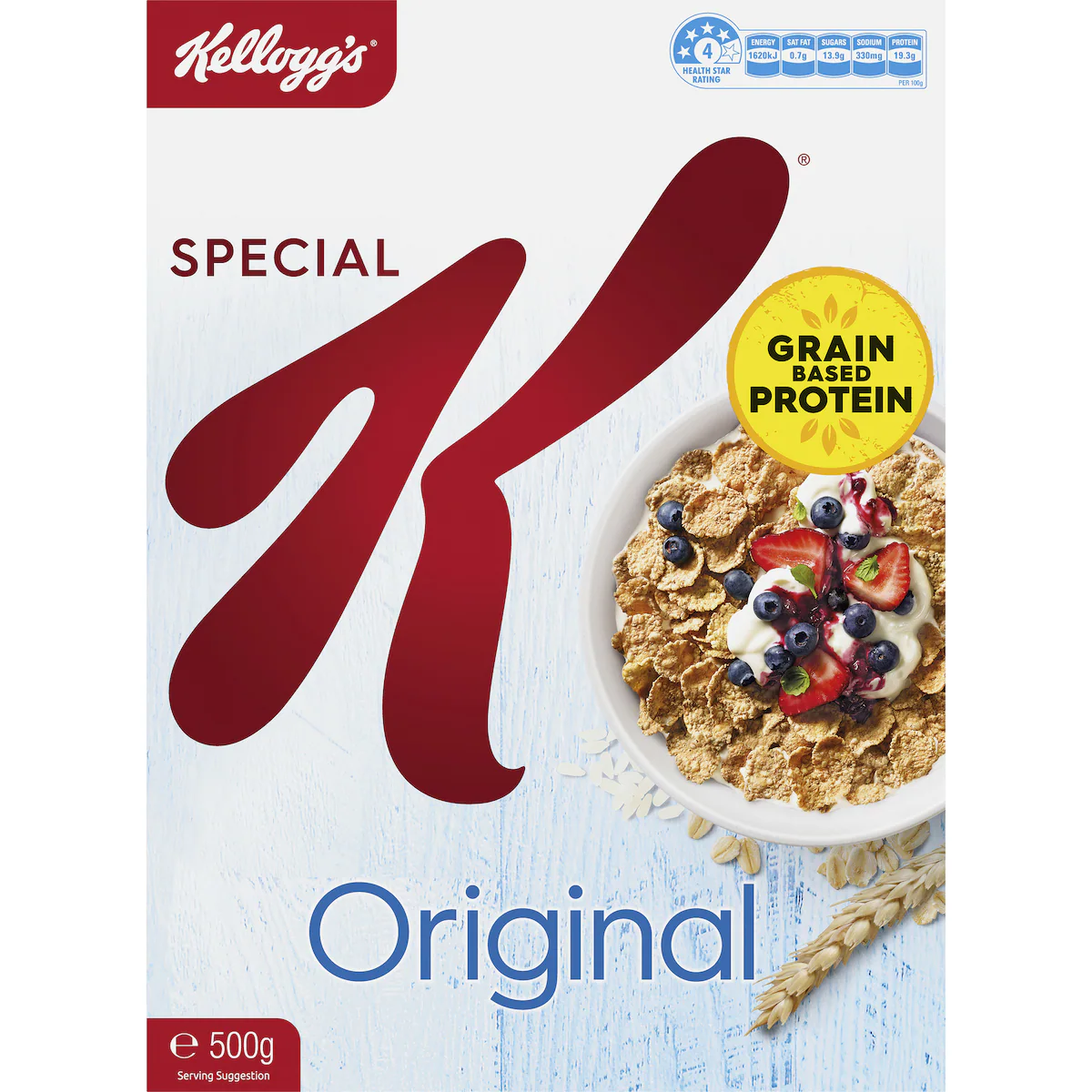 Kellogg's Special K Original Breakfast Cereal 500g | Worldwide Shipping