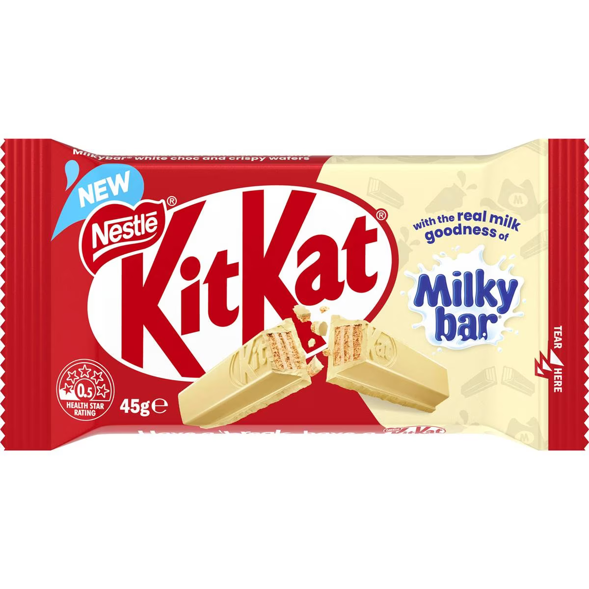 Nestle Kit Kat White Milkybar 45g | International Delivery