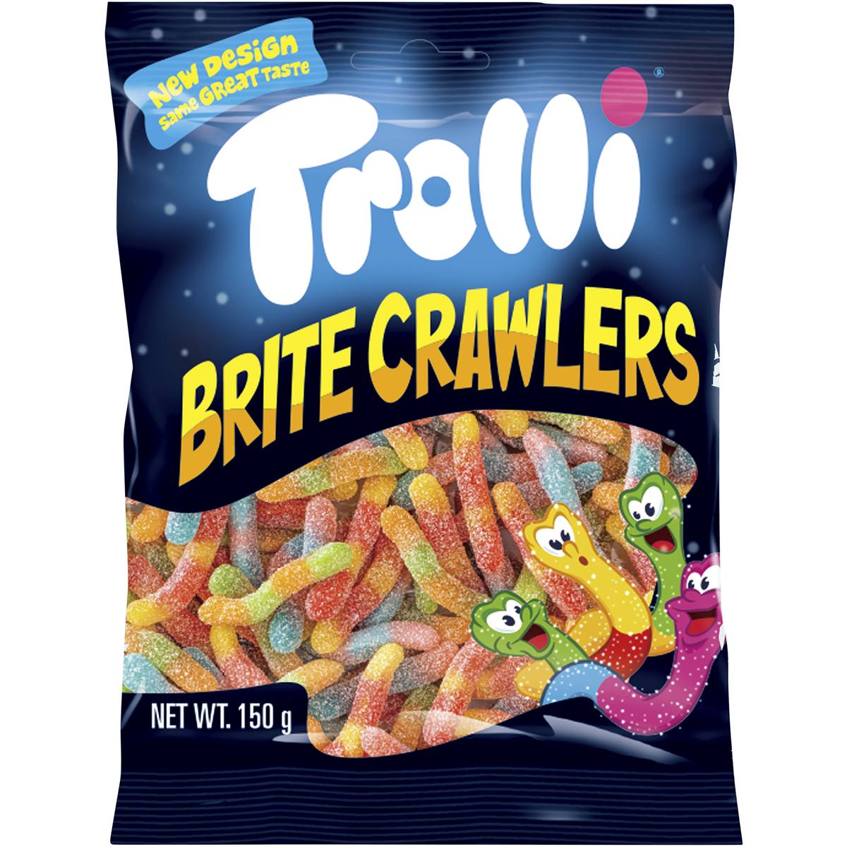Trolli Lollies Brite Crawlers 150g | Worldwide Shipping