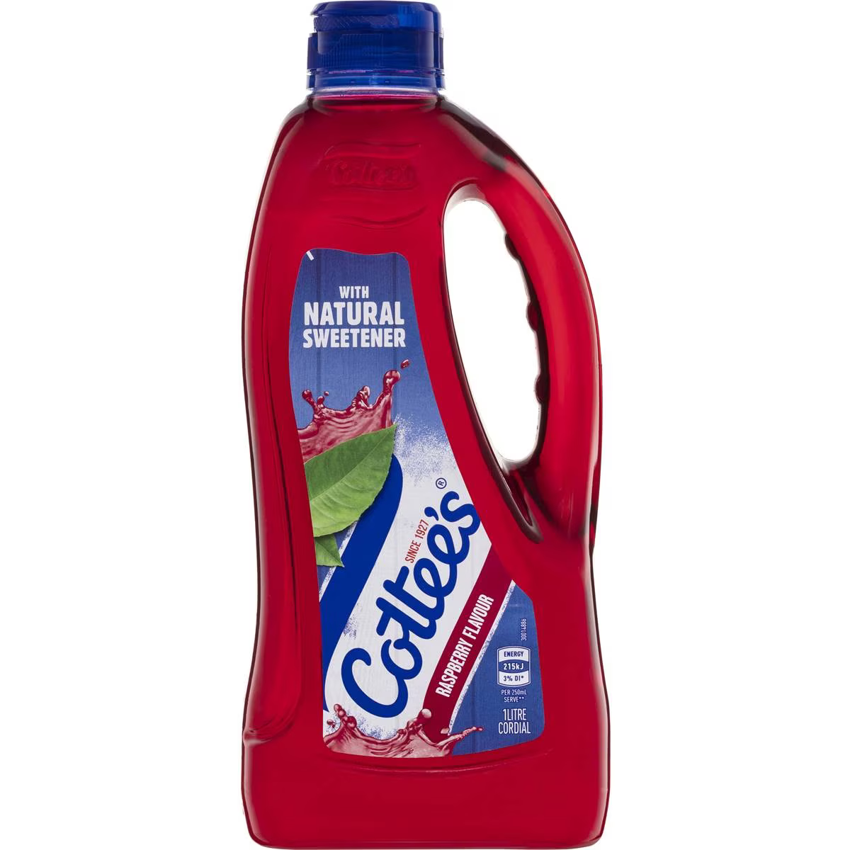 Cottee's Raspberry Raspberry Cordial 1L | Worldwide Shipping