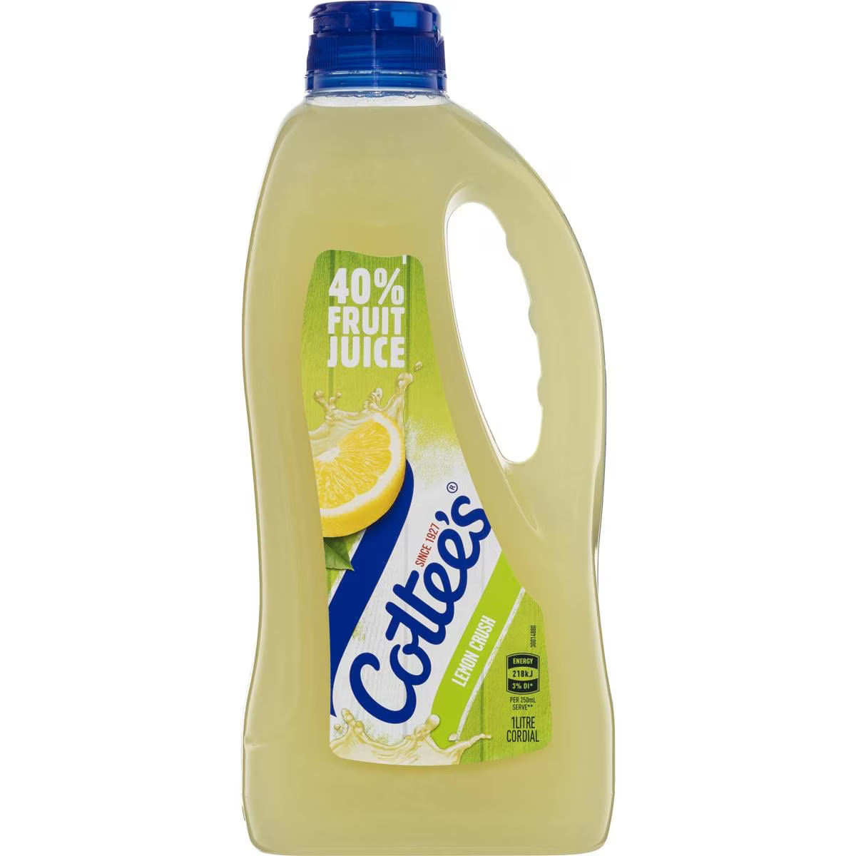 Cottee's Lemon Lemon Crush With 40% Fruit Juice Cordial 1L | Worldwide ...
