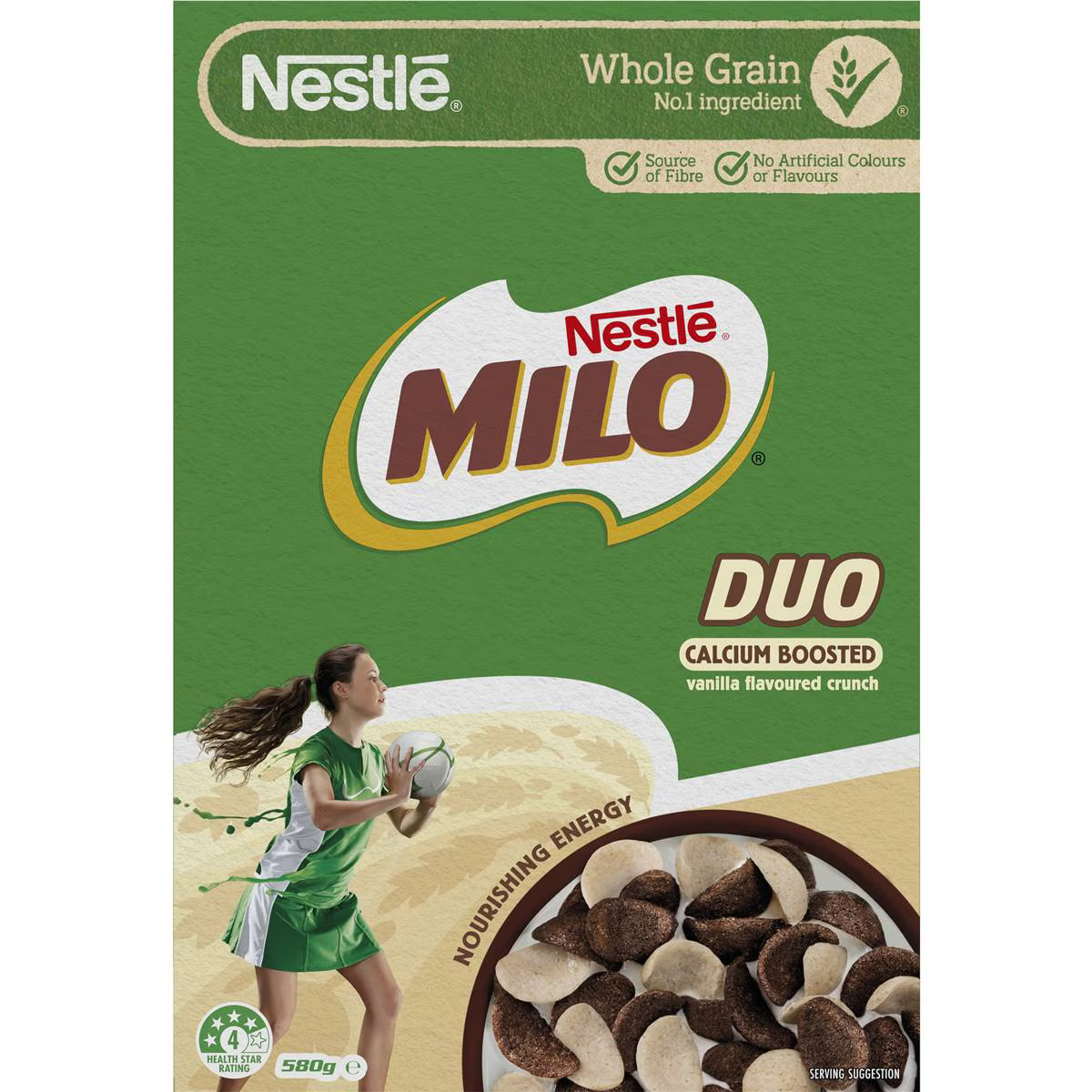 Nestle Milo Duo Cereal 580g | Worldwide Shipping