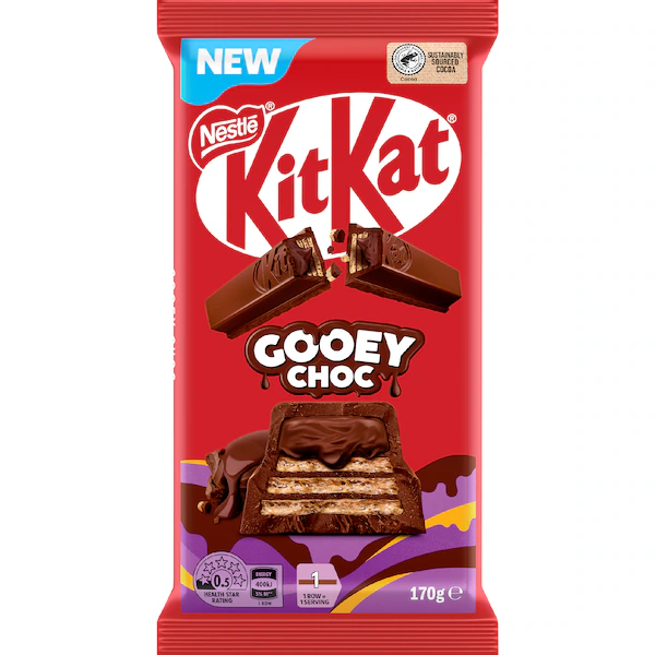 Nestle Kit Kat Gooey Choc Block 170g | Worldwide Shipping