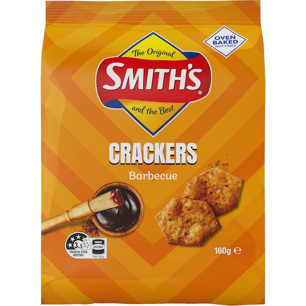 Smith's Crackers Barbecue 160g | Worldwide Shipping
