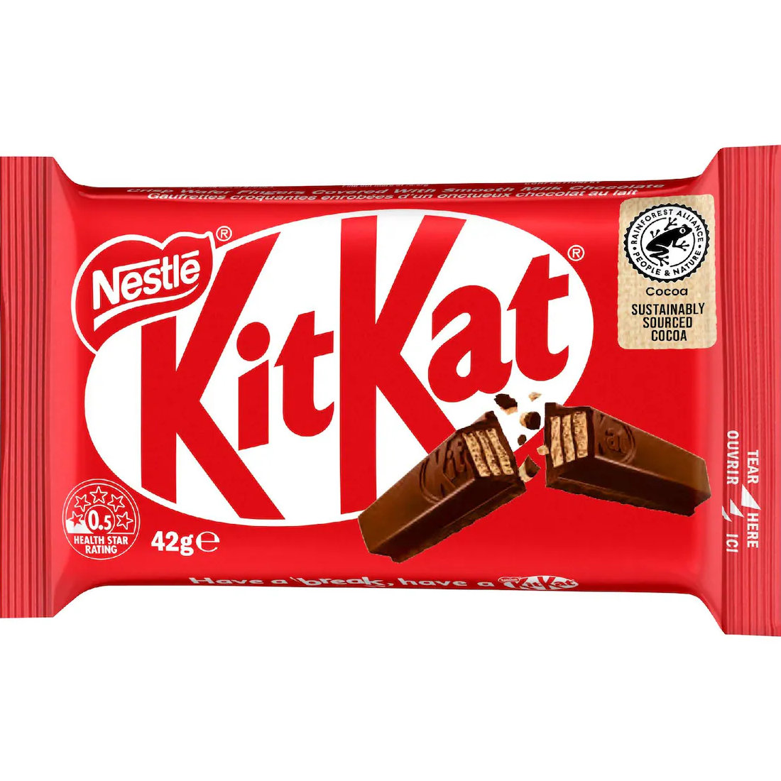 Nestle Kit Kat Chocolate Bar 42g | Worldwide Shipping
