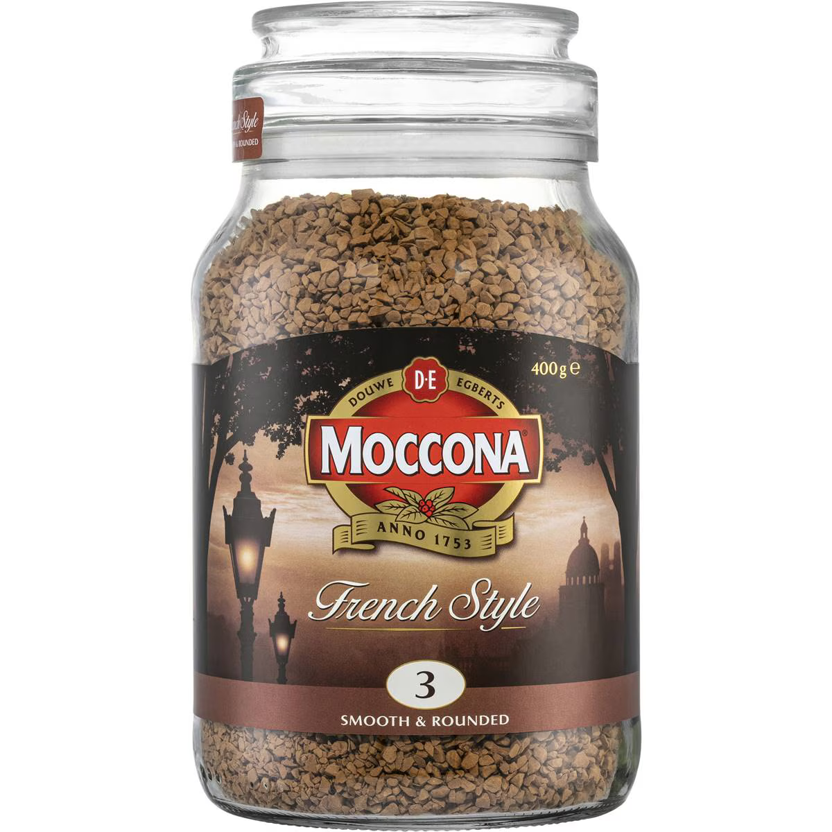 Moccona French Style Instant Coffee 400g | Worldwide Shipping