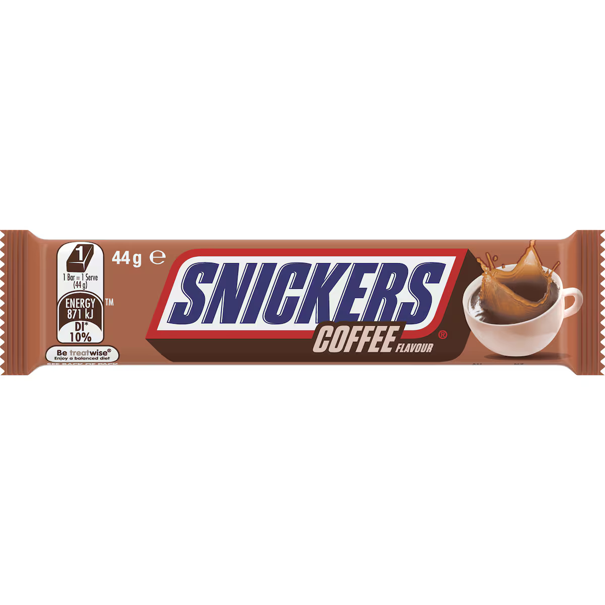 Snickers Coffee Flavoured Chocolate Bar 44g | Worldwide Shipping
