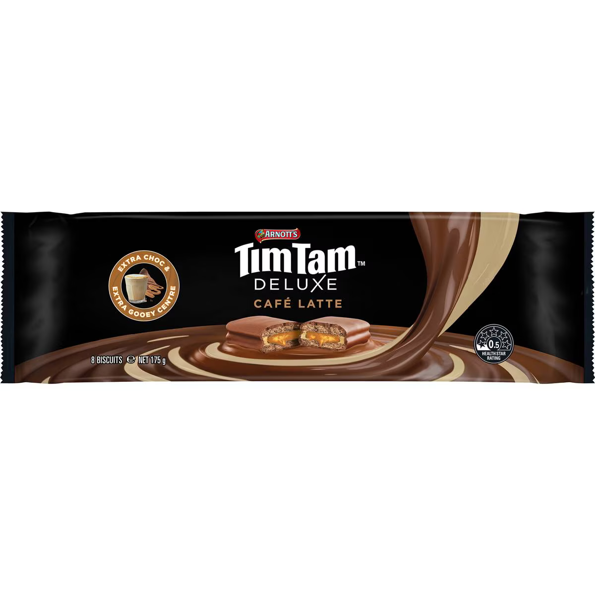 Arnott's Tim Tam Deluxe Cafe Latte Biscuits 175g | Worldwide Shipping