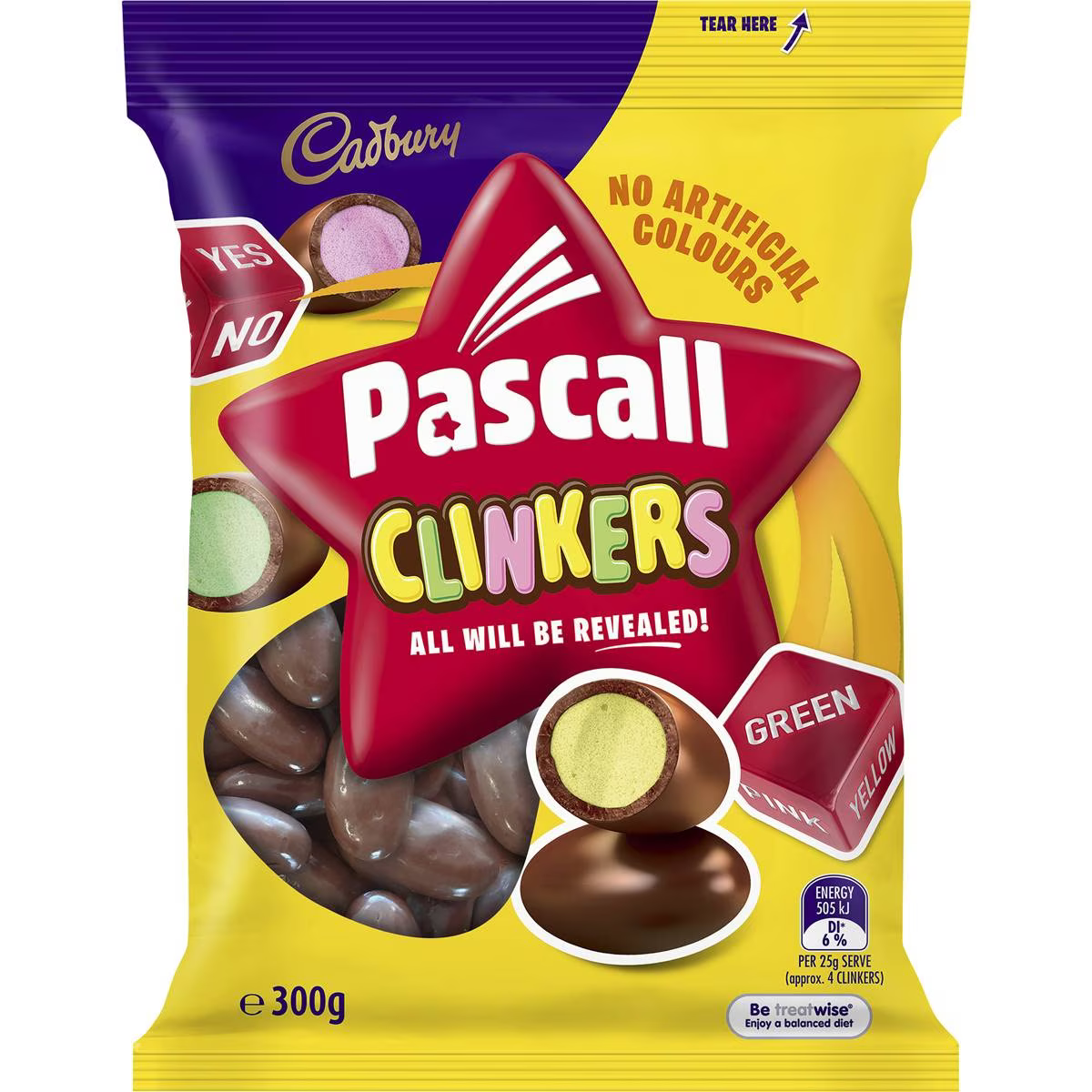 Cadbury Pascall Clinkers Chocolate 300g | Worldwide Shipping