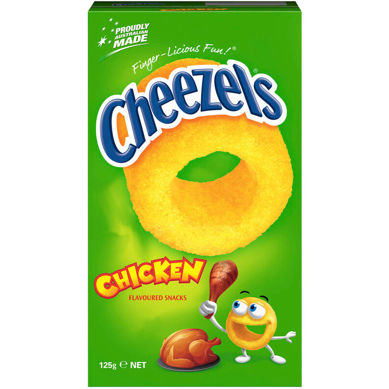 Cheezels Chicken 125g | Worldwide Shipping